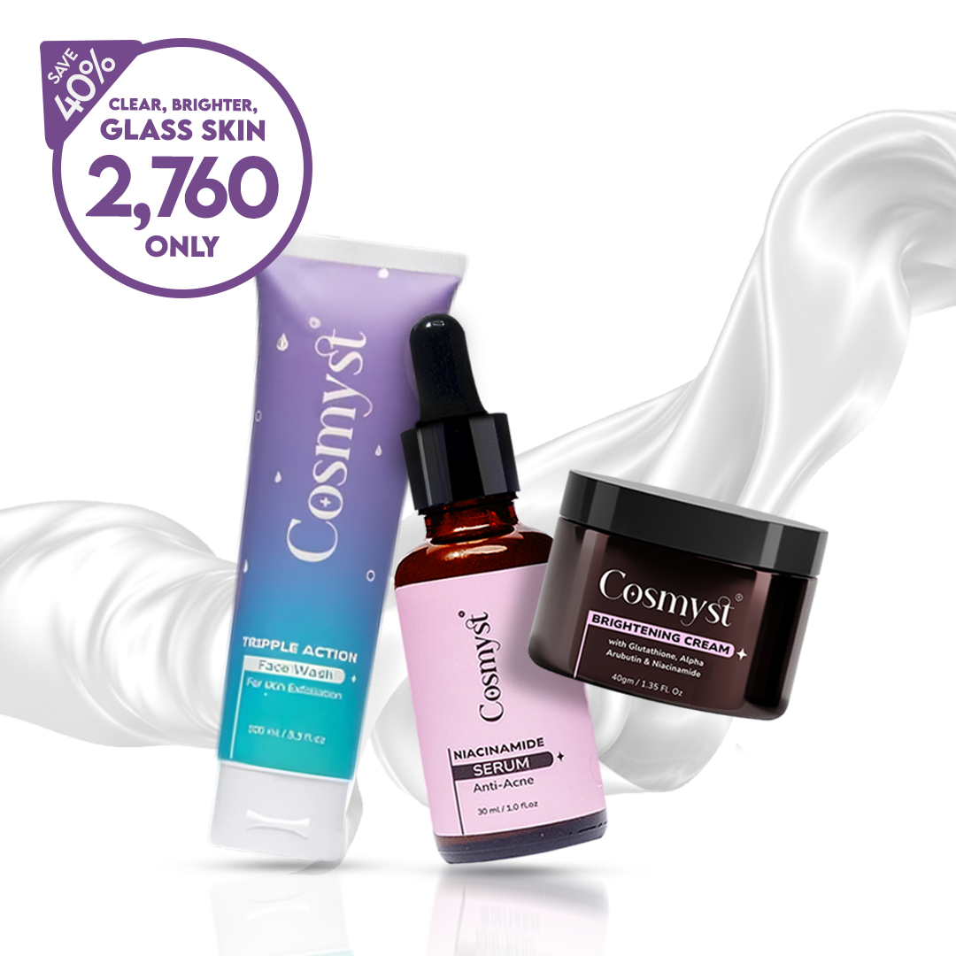 Clear, Brighter & Glass Skin Combo - Bundle Pack – Cosmyst